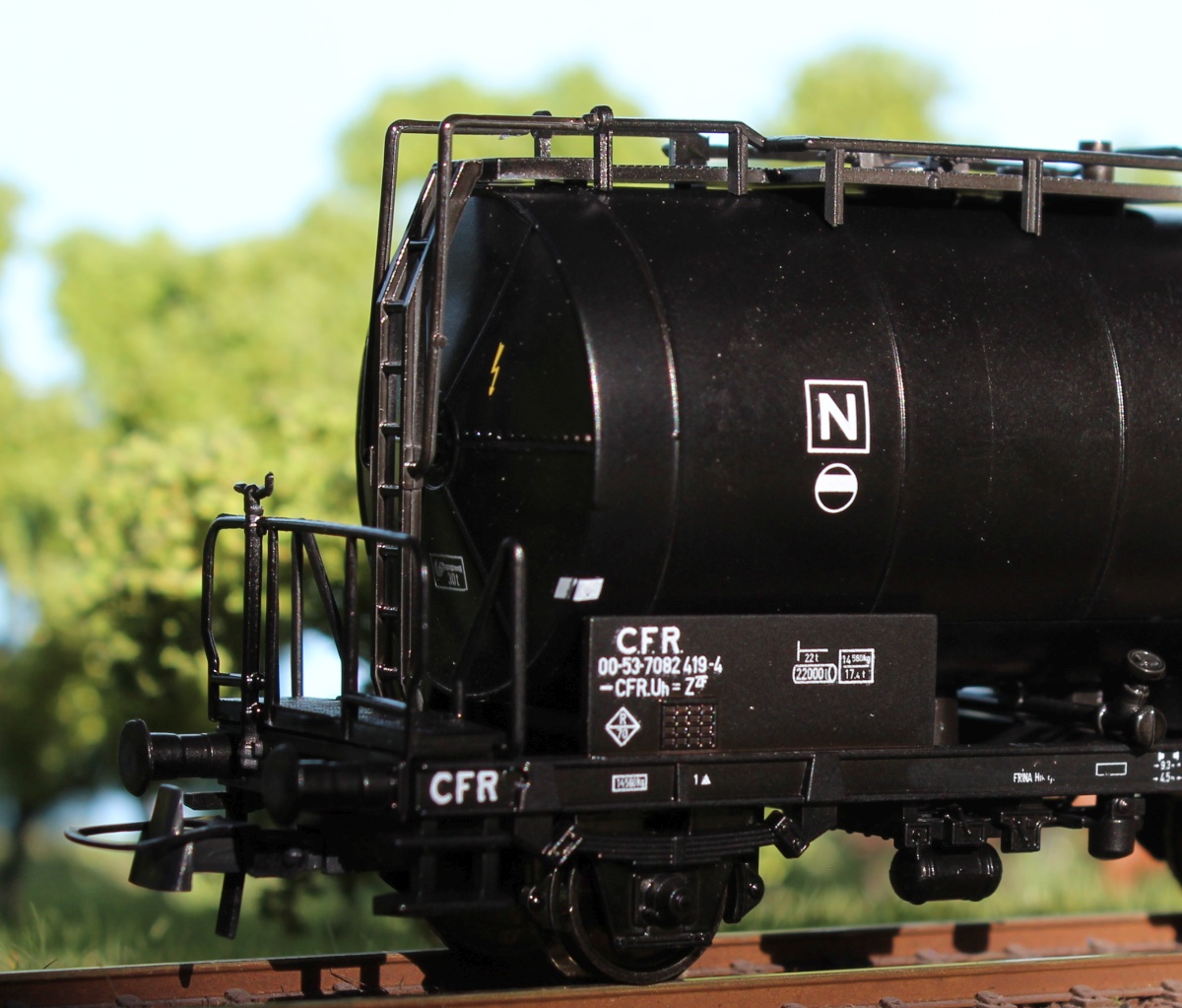 Tank wagon, CFR, H0 scale (1:87)